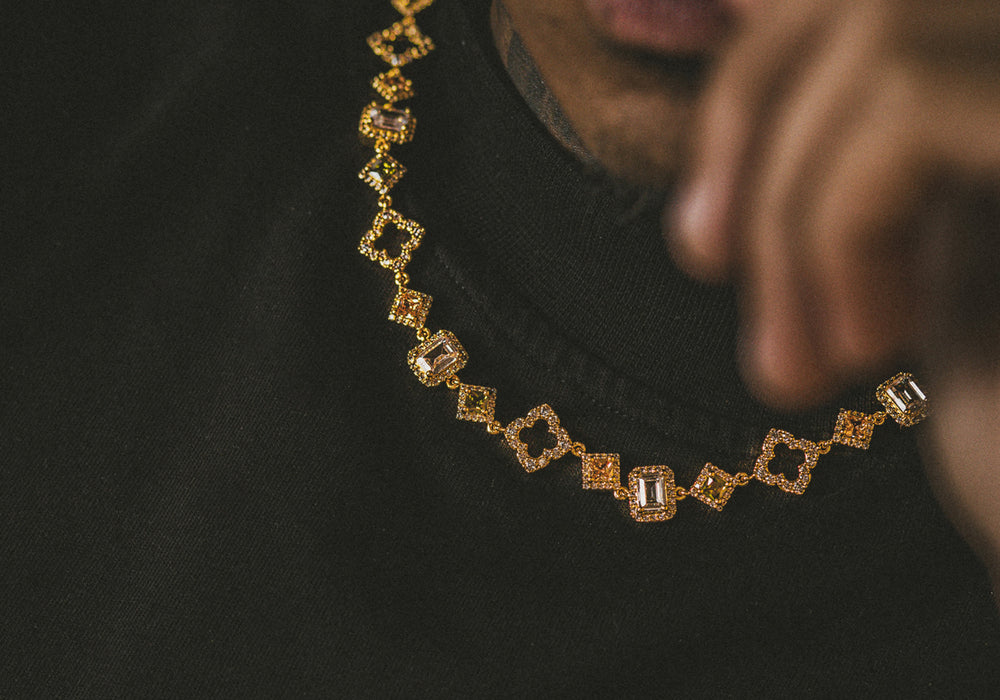 Midas Gemstone Chain - Gold