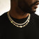 Inferno Opal Gemstone Chain - Gold